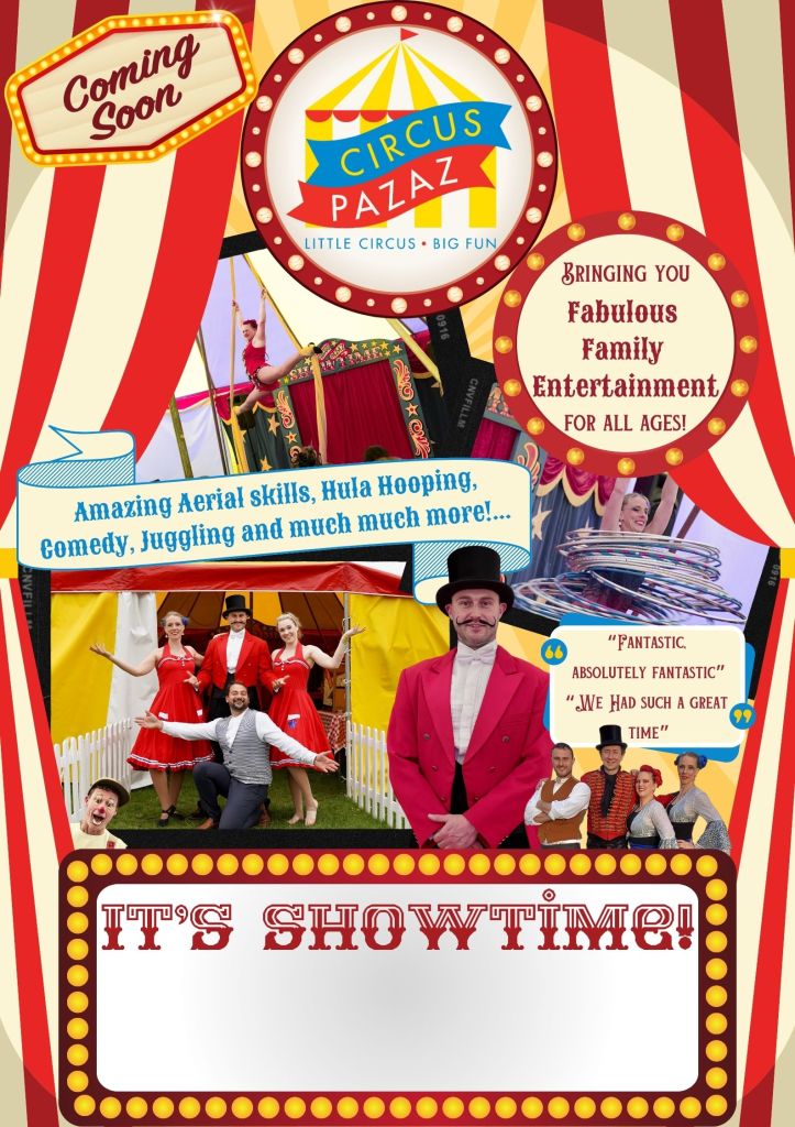 Summer 2026 Tour Dates - Circus Pazaz